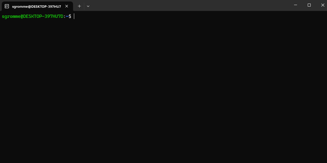 WSL-2 Cmd Line Terminals are Blank when starting | W. Scott Gromme